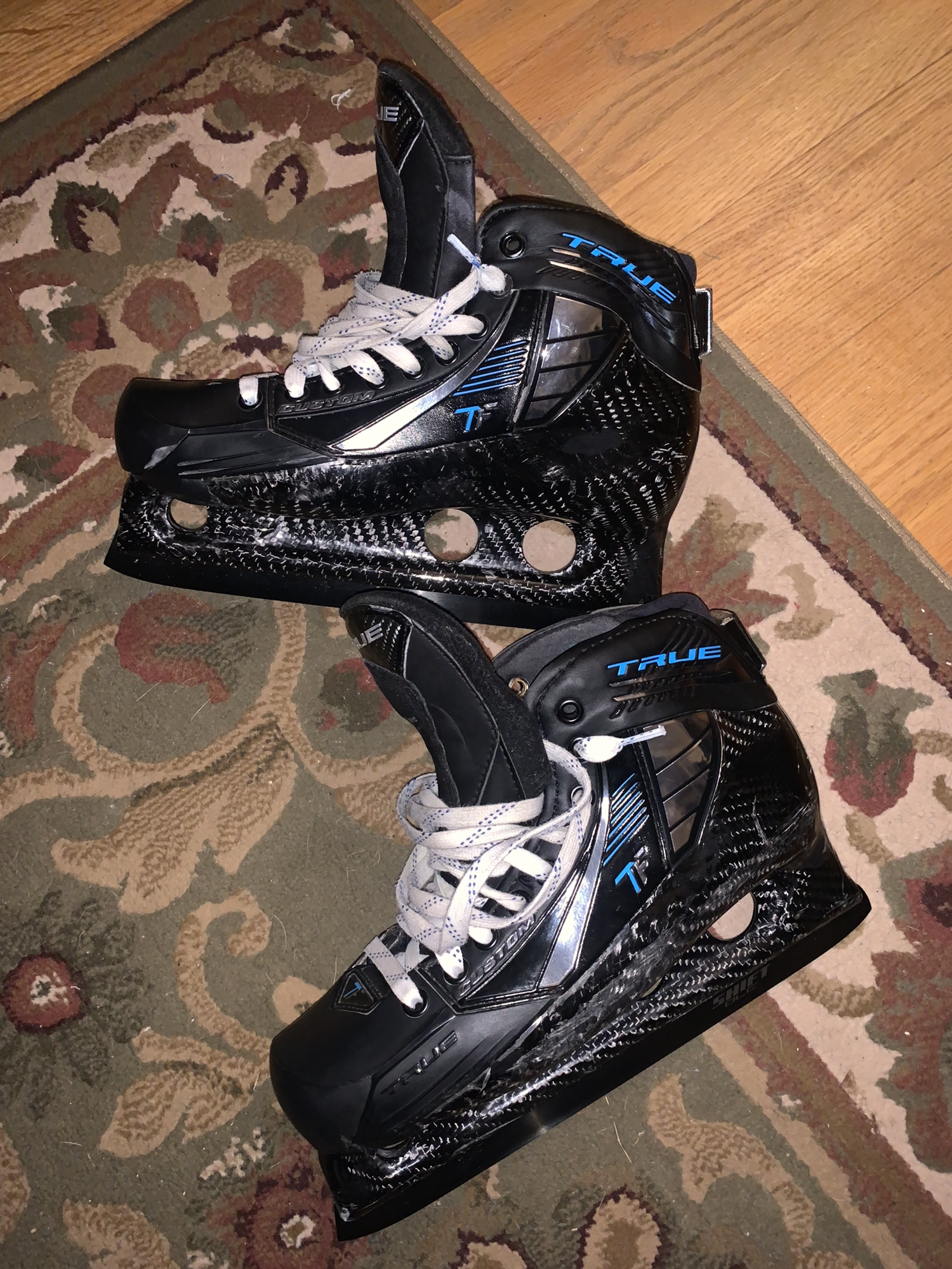 True TF Custom 1-Piece Goalie Skates | SidelineSwap
