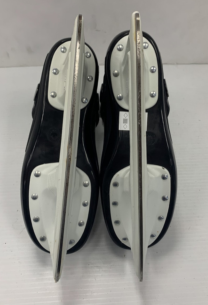 Vintage Bauer Plastic hockey skates size 6 D *Made in Canada* black ...