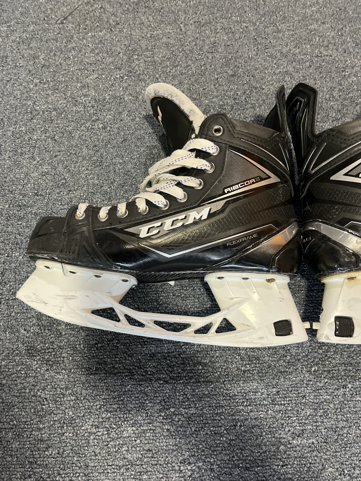 Game Used CCM RibCor 80K Pro Stock Skates Colorado Avalanche Size 8 D ...