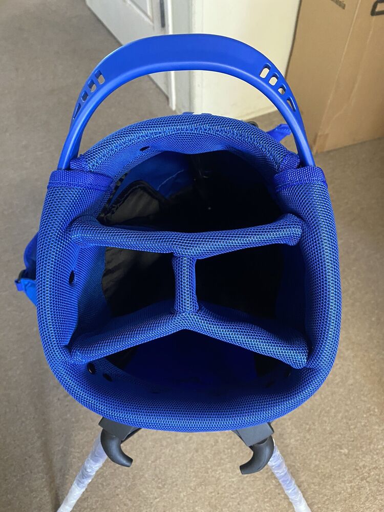 Mizuno BR-D3 Stand Golf Bag Royal Blue White 4-Way Divide ( 5959 ...