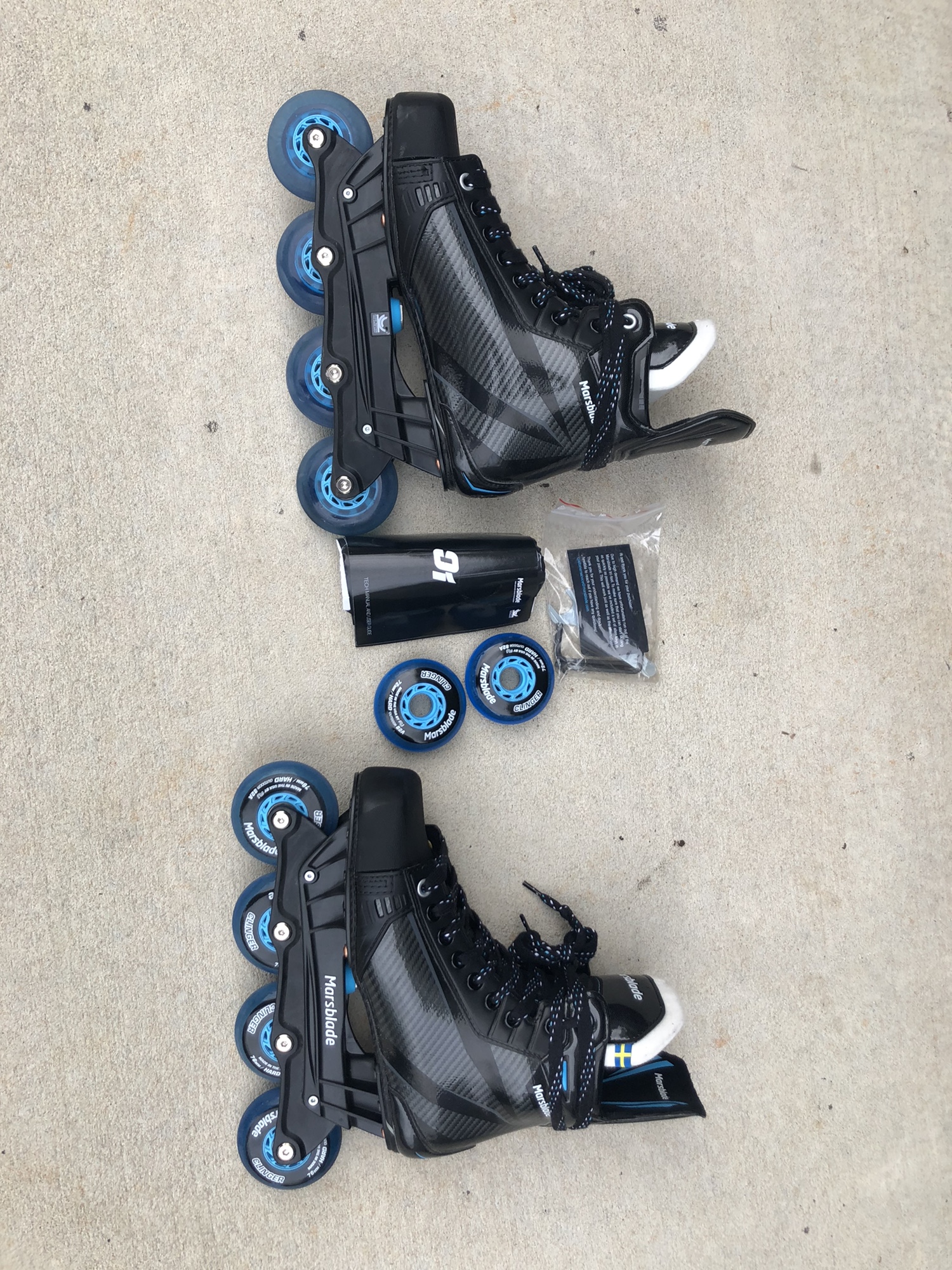 Marsblade in-line off ice training skates | SidelineSwap
