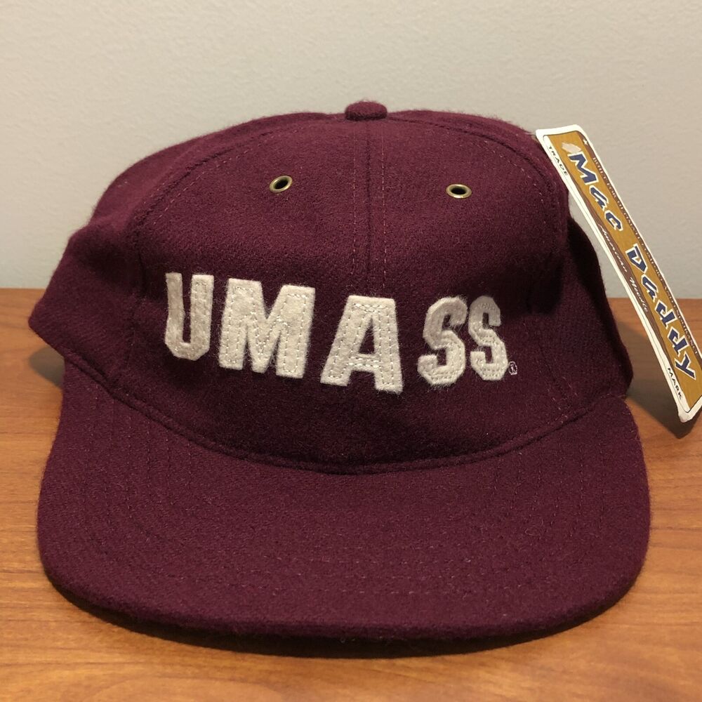 UMass Minutemen Hat Cap Strapback Amherst University College NCAA New ...