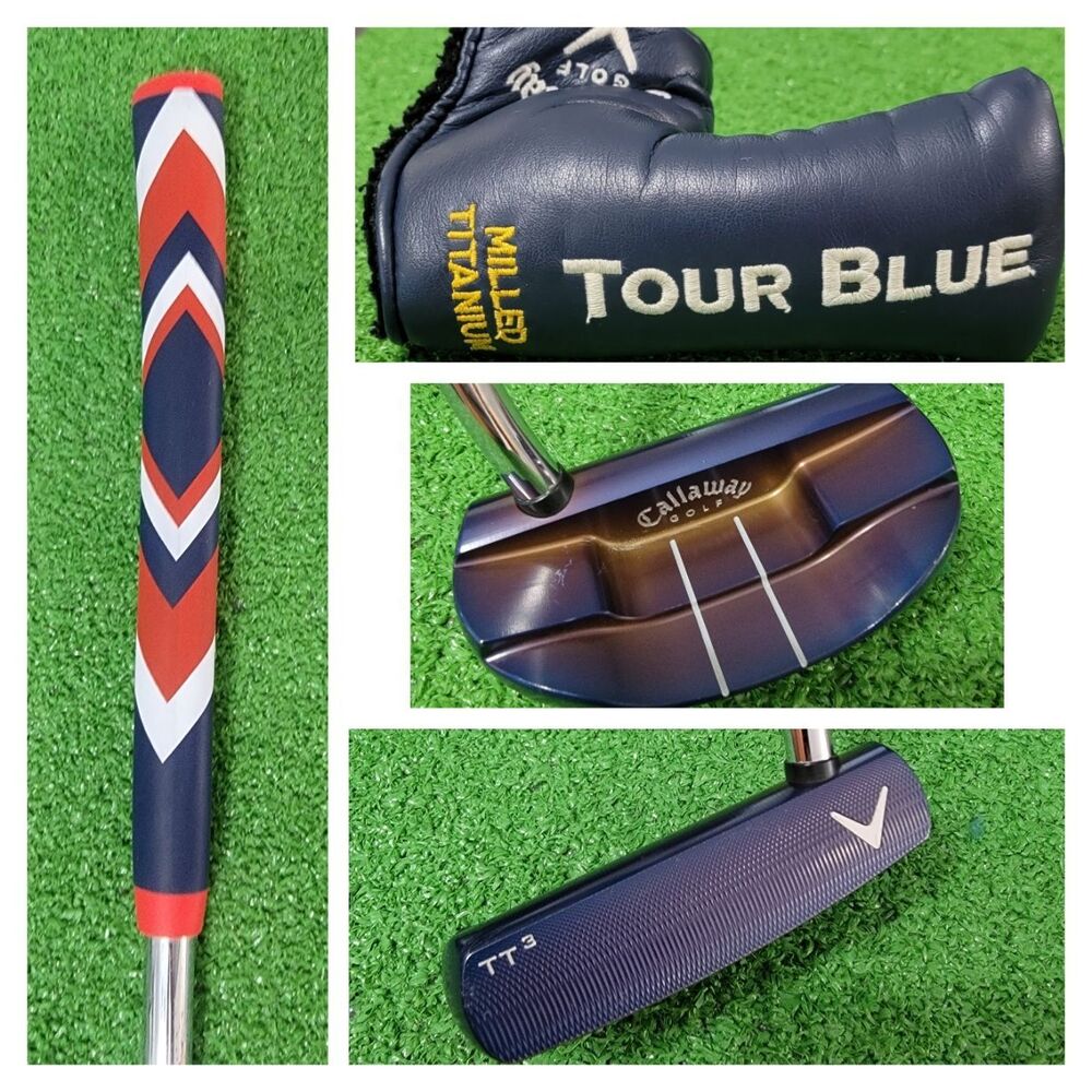 Rare Very Nice Callaway Tour Blue TT3 Putter 35.5" / Nice New Grip ...