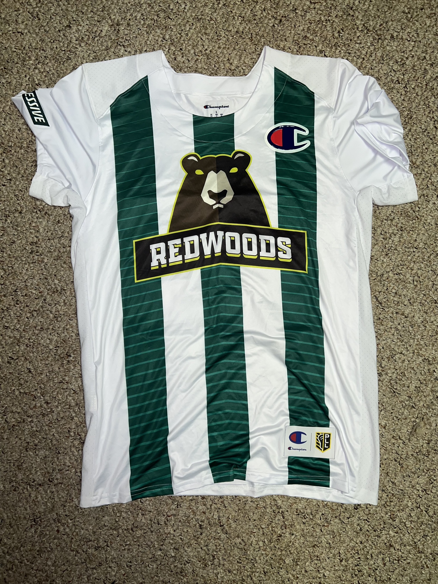 PLL Game Worn Redwoods Drew Simoneau Jersey | SidelineSwap