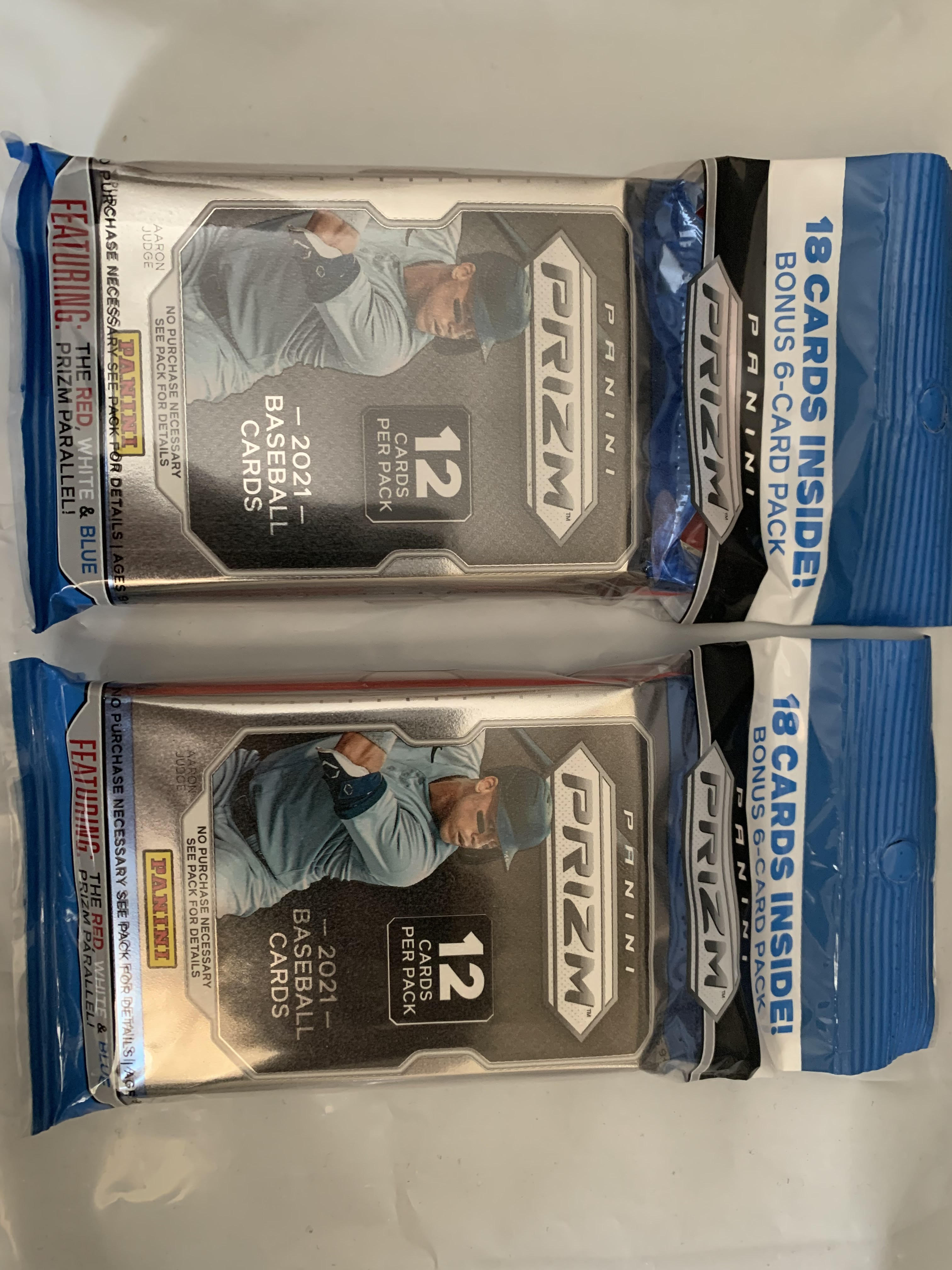 2021 Prizm Baseball MLB Cello Packs | SidelineSwap