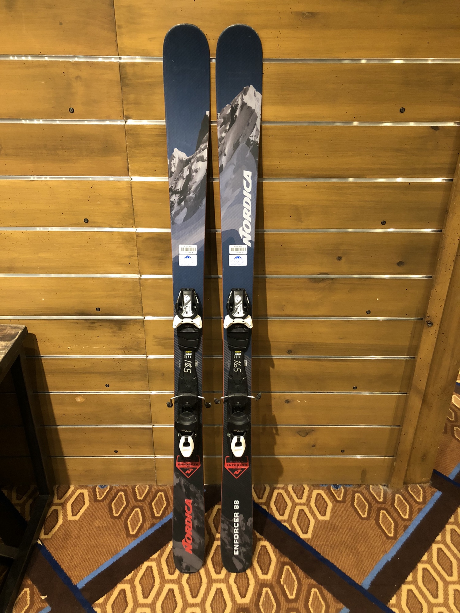 2022 Nordica Enforcer 88 Skis With Bindings 165cm 1101464 | SidelineSwap