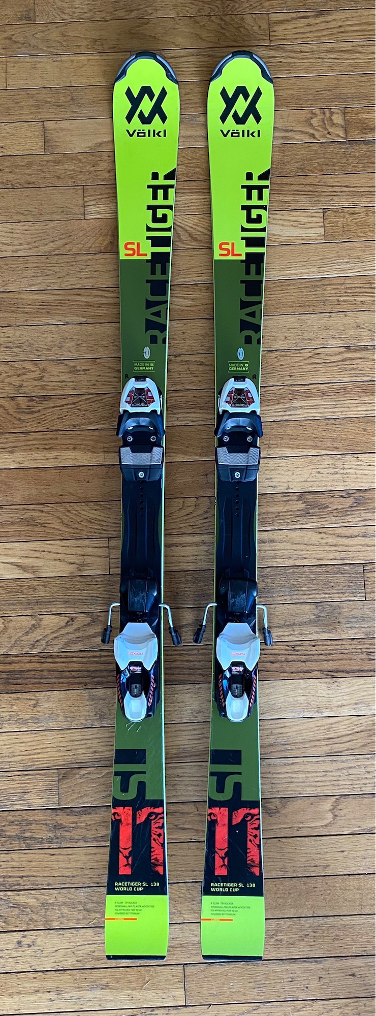 2020 Volkl Racetiger SL World Cup Skis With Bindings | SidelineSwap