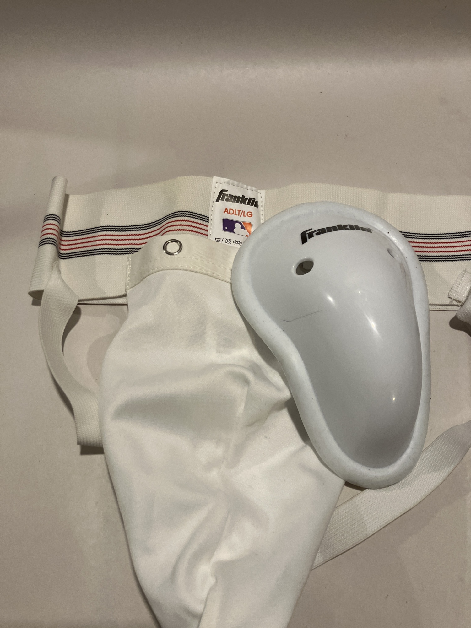Franklin hard Cup jockstrap supporter adult large | SidelineSwap