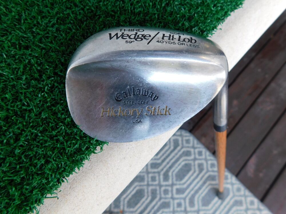 Callaway Hickory Stick Third Wedge 59* Soft Hi-Lob Lob Wedge | SidelineSwap
