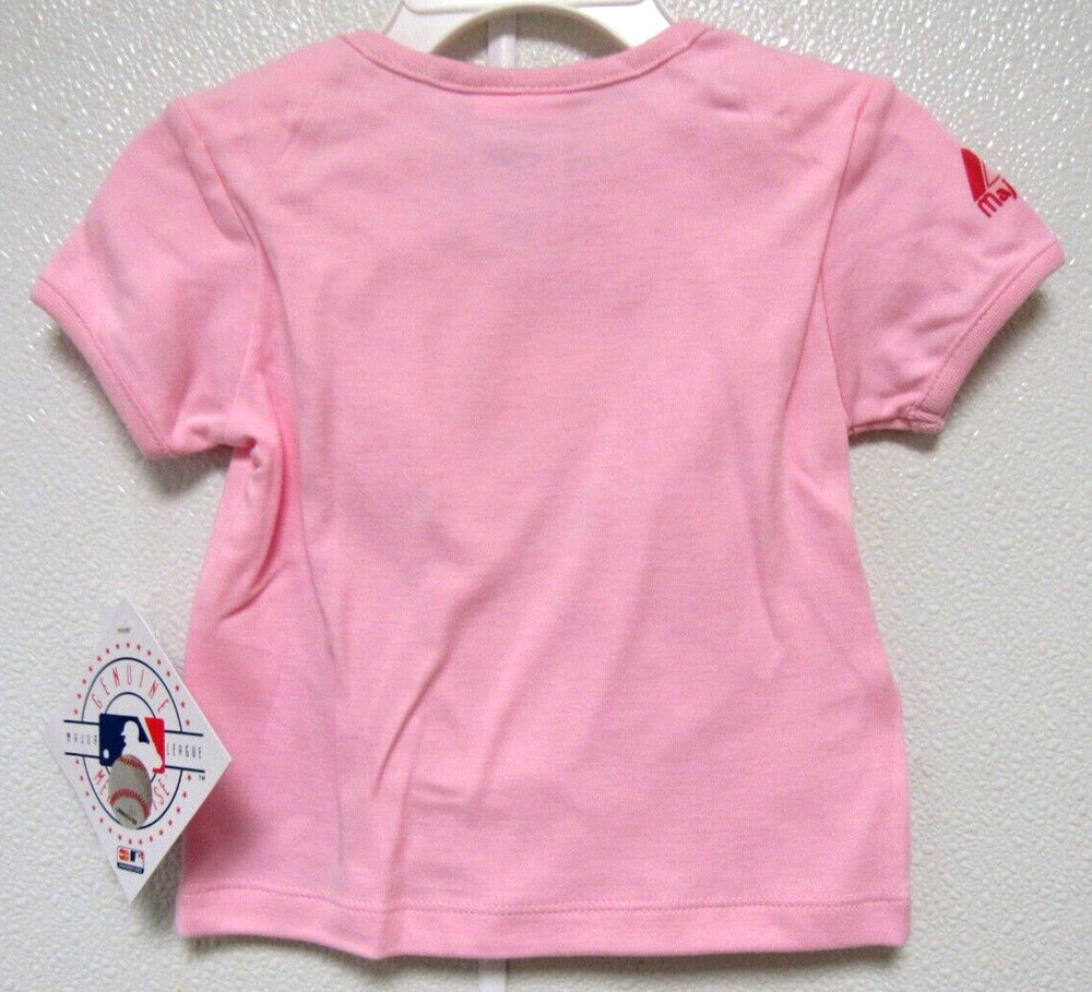 Philadelphia Phillies Infant "MY FIRST TEE" in Blue Red on Pink 24M ...