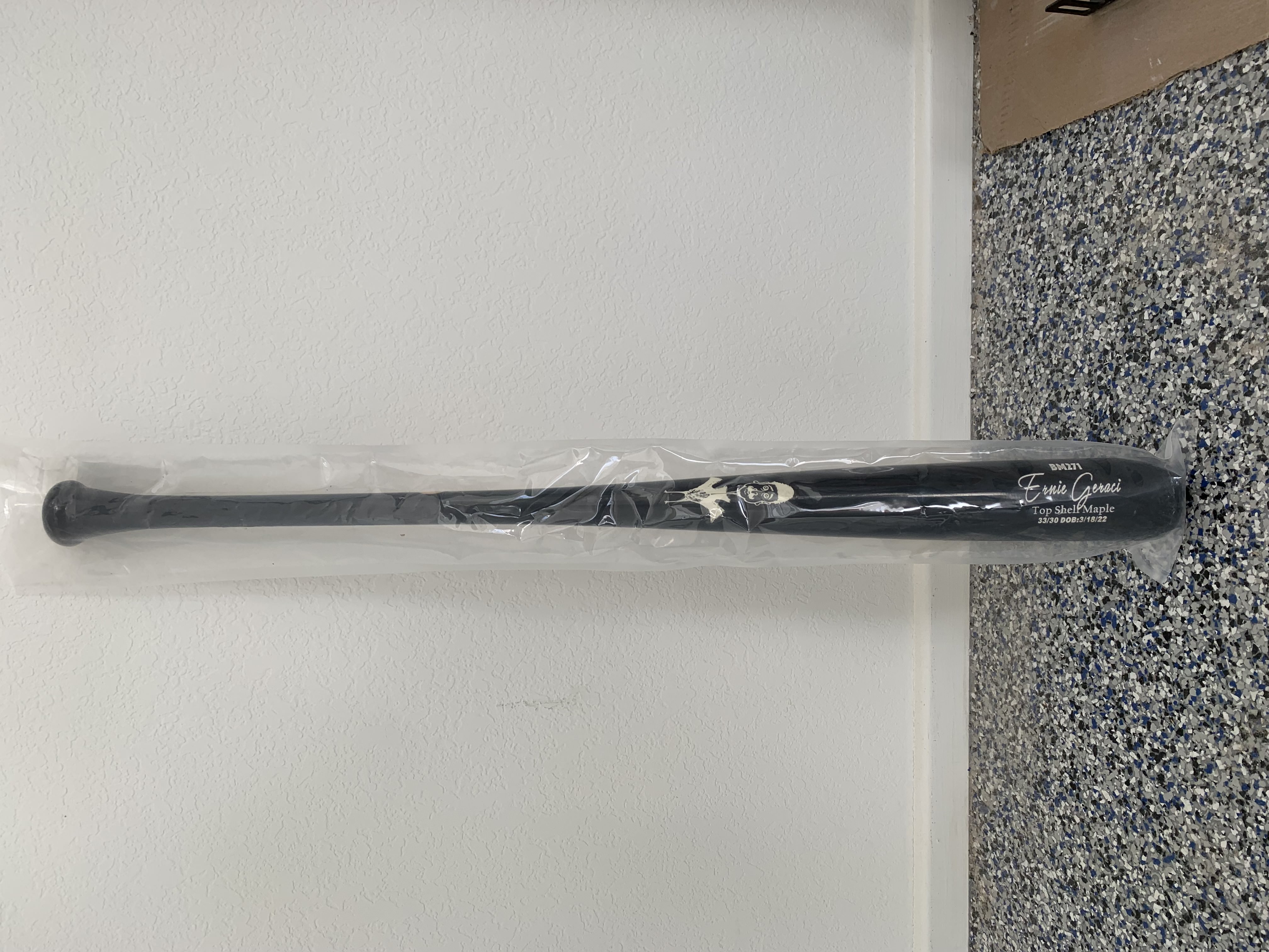 BIRDMAN BATS CUSTOM BM271 Used 2022 PRO MAPLE Wood Bat 33 inch 30 oz ...