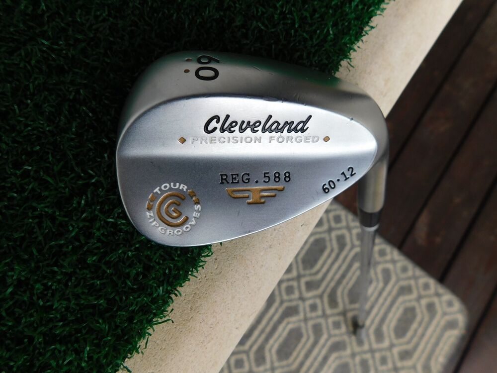 Cleveland REG.588 Forged 60.12* Lob Wedge w/ True Temper Wedge Flex ...