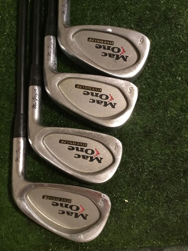 MacGregor Mac One Oversize Irons Set (3-PW, No 9) Medium Firm Graphite Shafts | SidelineSwap