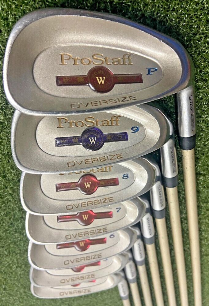 Wilson ProStaff Oversize Iron Set 4-PW / RH / Reflex Ladies Graphite ...
