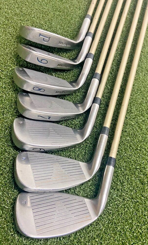 Wilson ProStaff Oversize Iron Set 4-PW / RH / Reflex Ladies Graphite ...