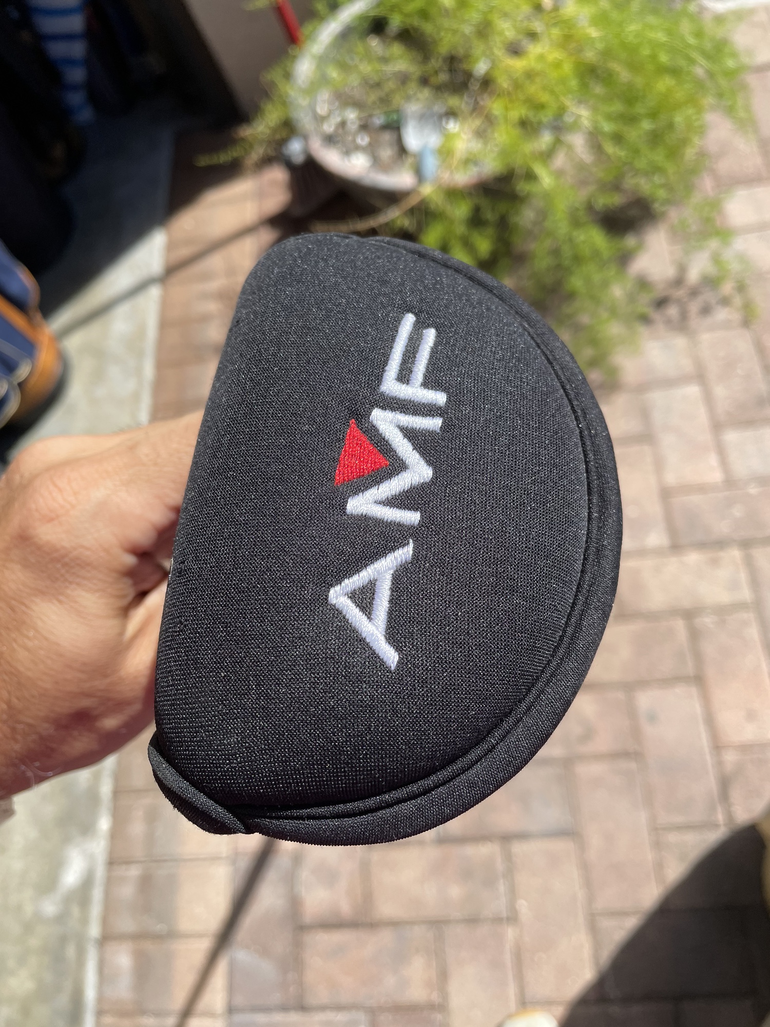 Amf Golf Putter Lie 71 in right hand with head cover and Italy Grip ...