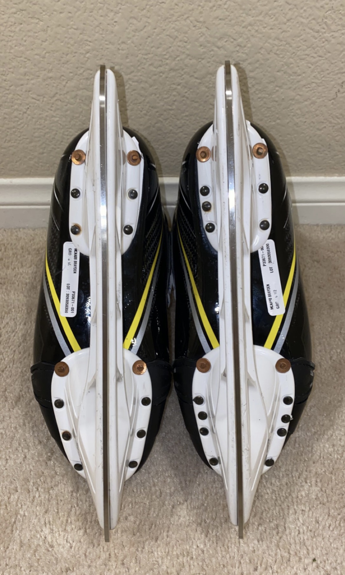CCM Tacks AS1 Hockey Skates Tuuk Towers LS3 Steel | SidelineSwap