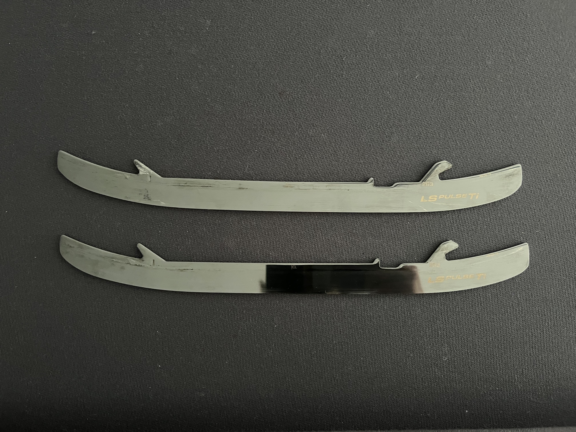 Bauer 263 mm LS PULSE TI Blades/Steel | SidelineSwap
