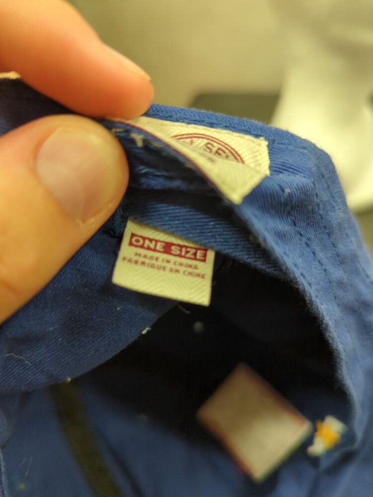 NWT Boston Marathon Jimmy Fund Walk '47 Strapback Hat | SidelineSwap