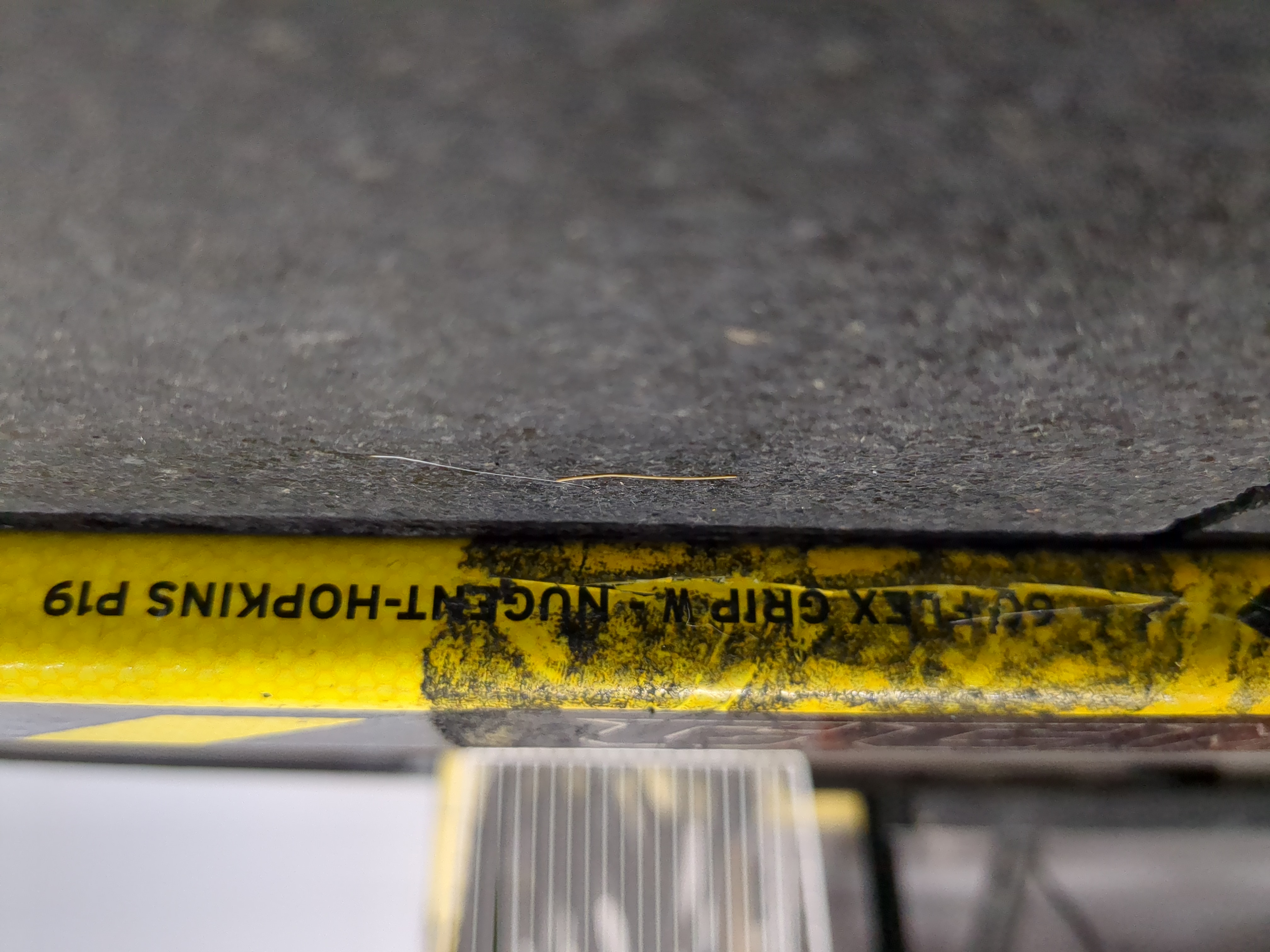 Used Intermediate CCM Right Handed Tacks Hockey Stick P19 Pattern ...