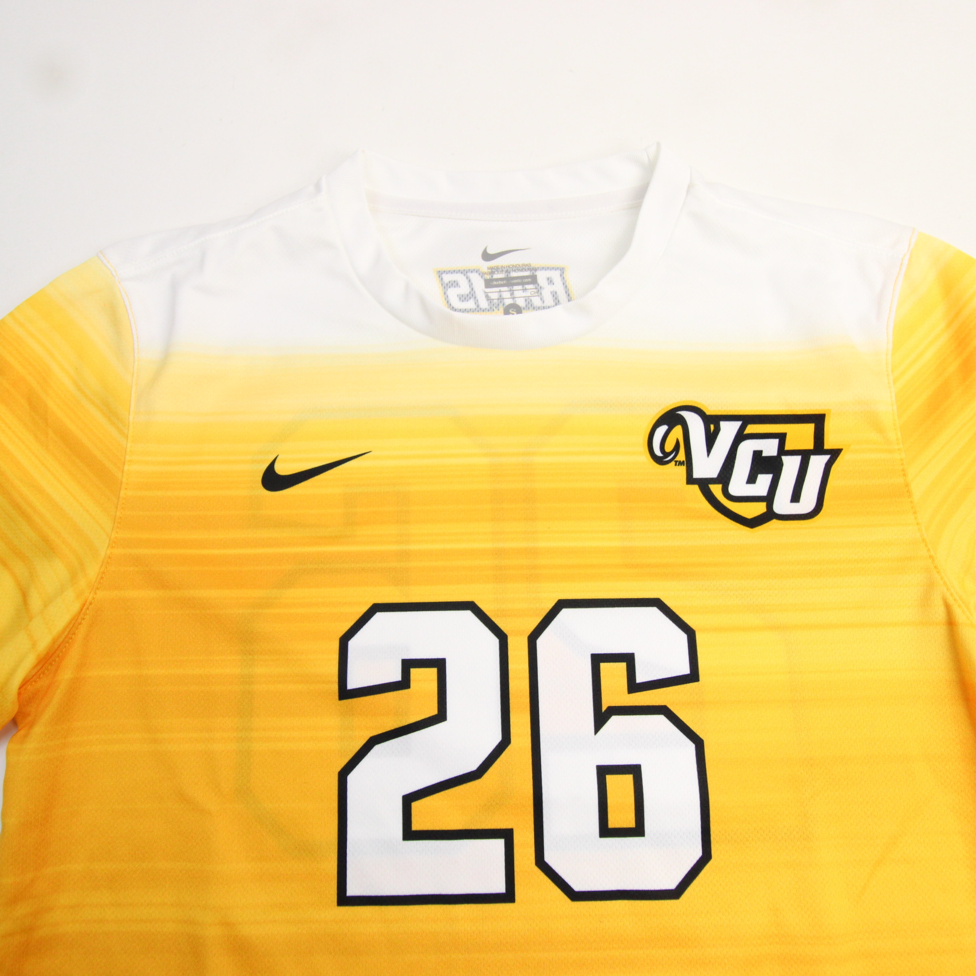 VCU Rams Nike Game Jersey - Soccer Men's Yellow Used M | SidelineSwap