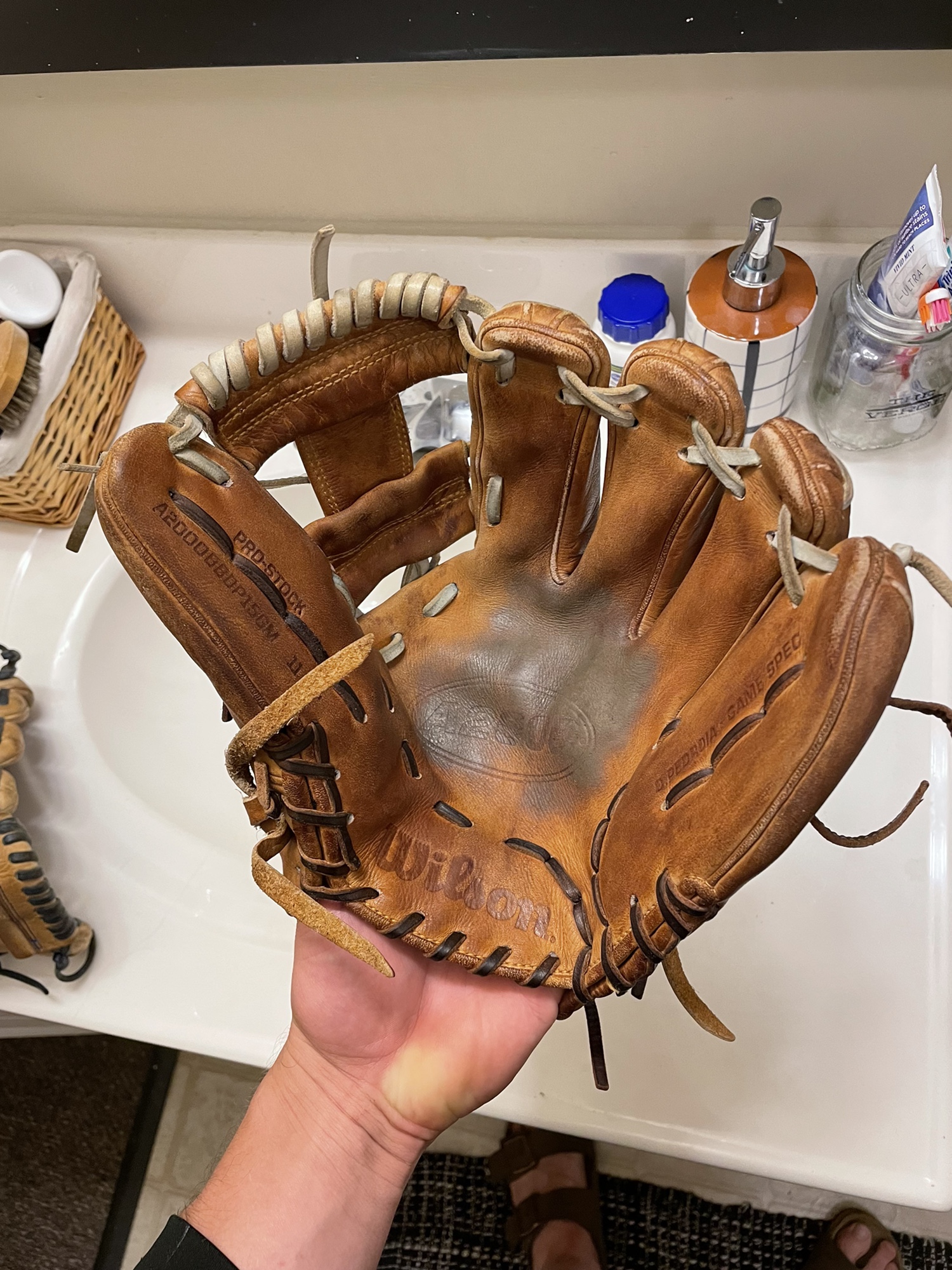 Used Infield 11.5" DP15 A2000 Baseball Glove | SidelineSwap
