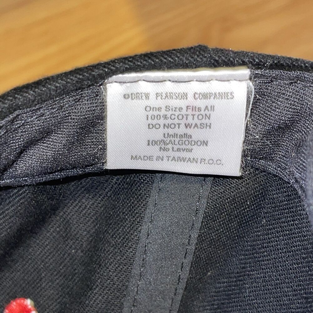 Vintage 90s Nebraska Huskers Drew Pearson Snapback Hat RARE Shadow ...