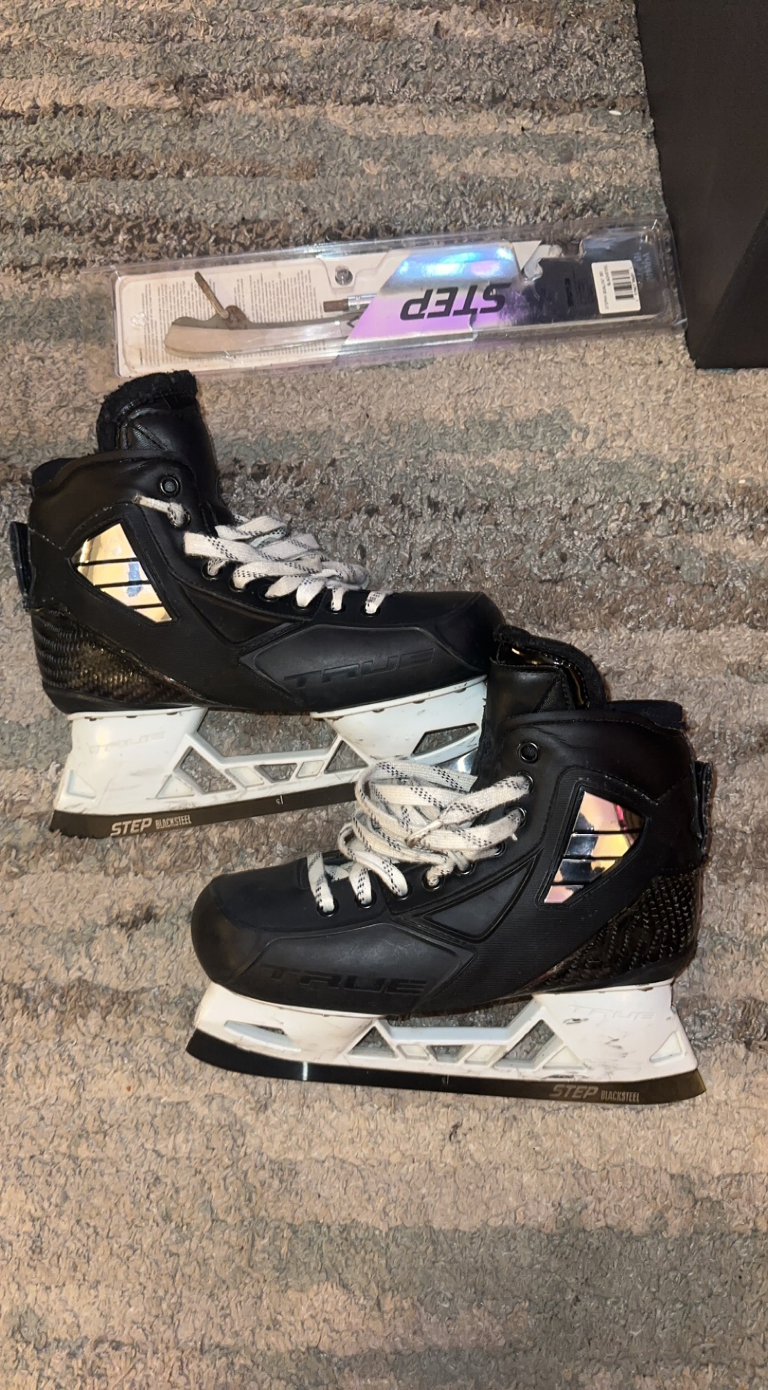 True Custom 2 Piece Goalie skates | SidelineSwap