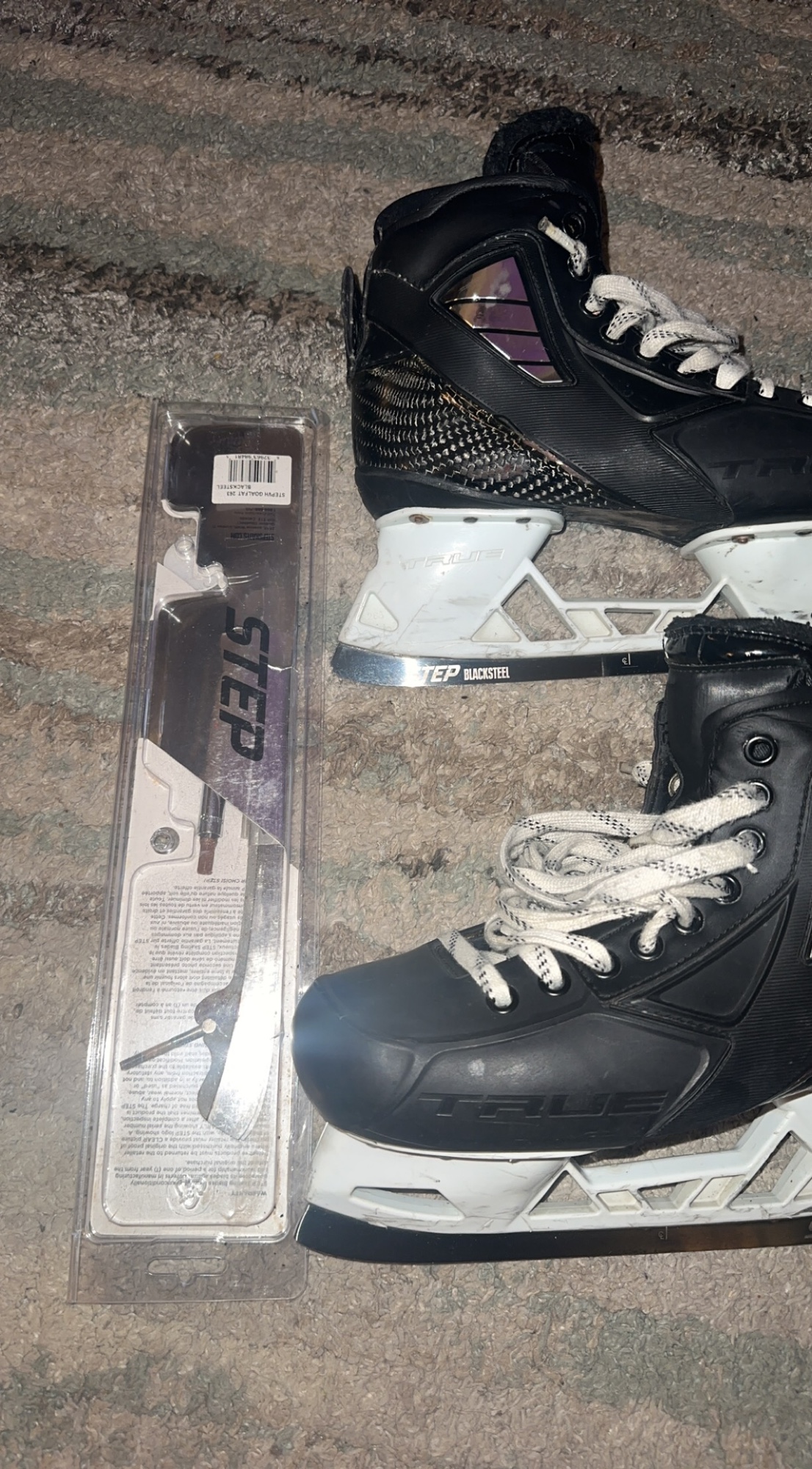 True Custom 2 Piece Goalie skates | SidelineSwap