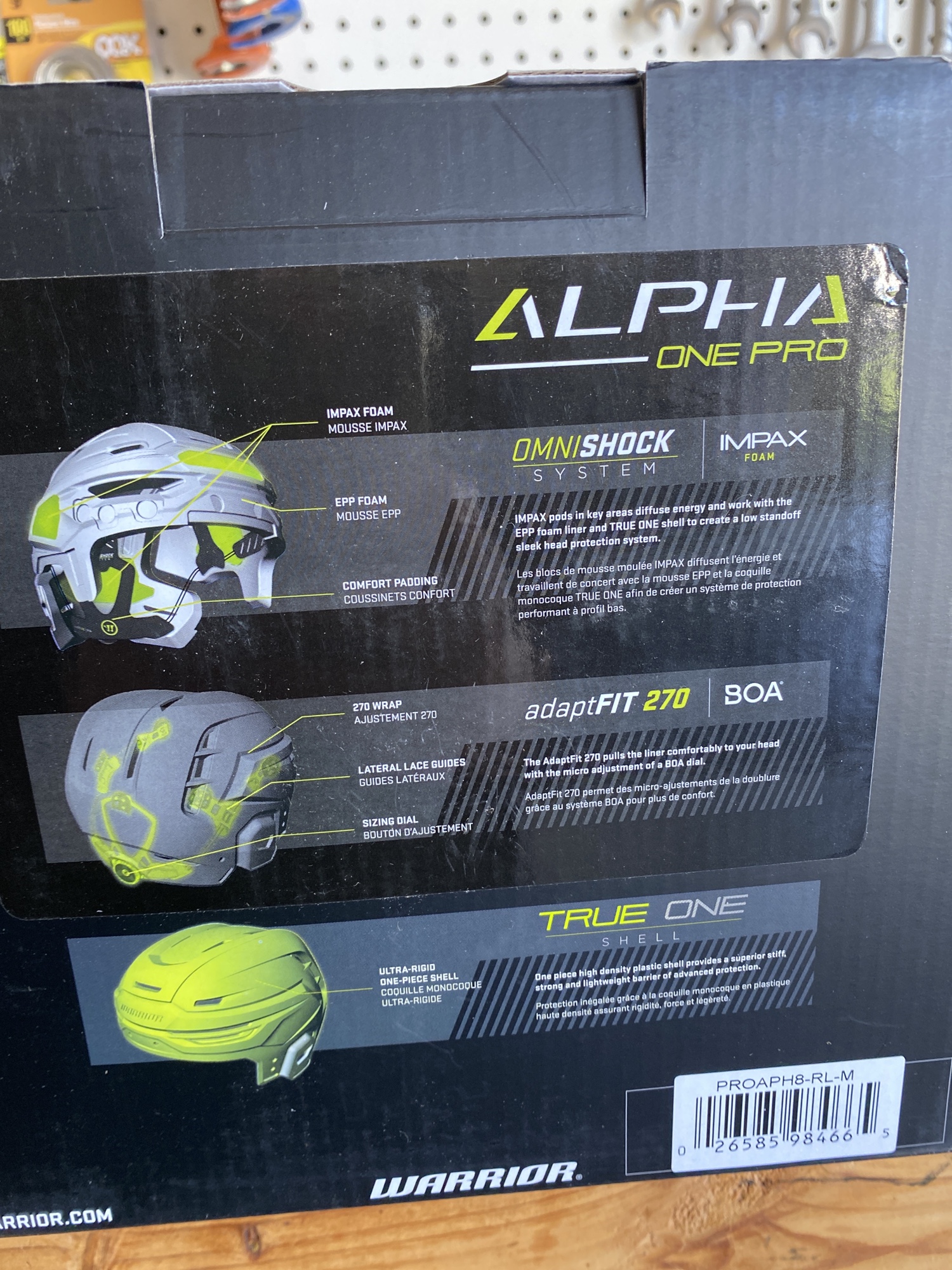New Medium Warrior Alpha One Pro Helmet | SidelineSwap