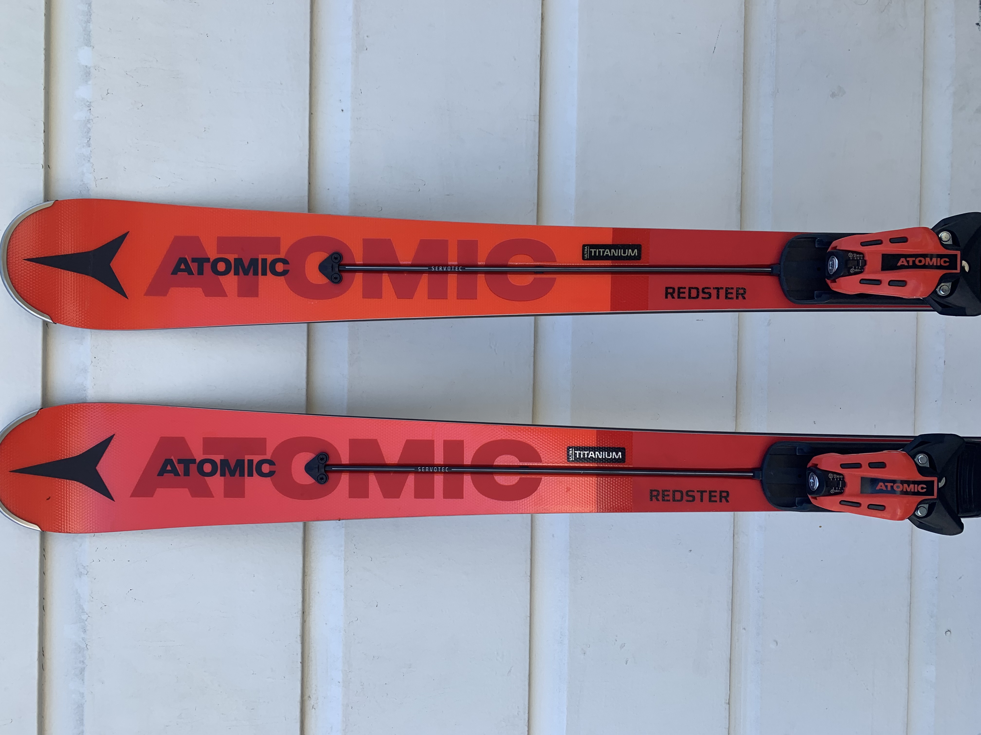 New Men's 2020 Atomic 171 cm Racing Redster SL Skis With Atomic X12 TL ...