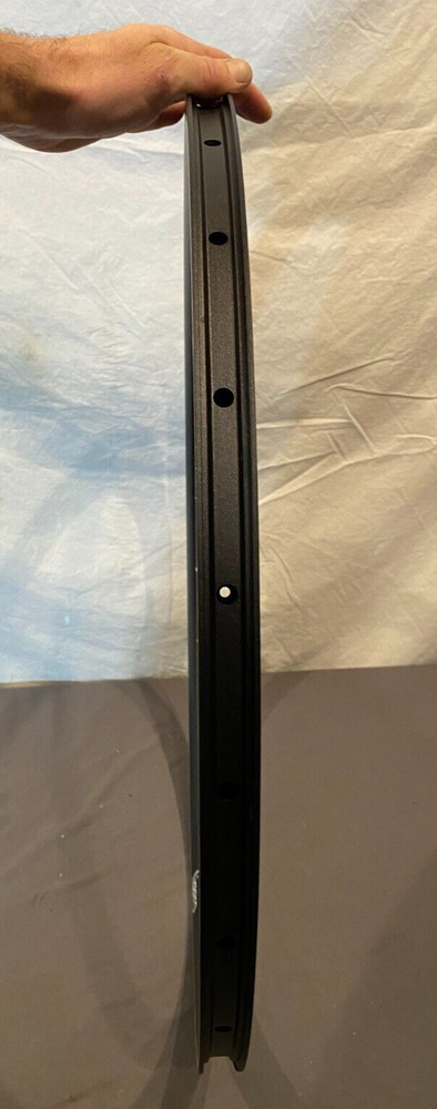 (2) Ligero Wheelworks Black Aluminum 20-Hole 700C Aero Bicycle Wheel ...