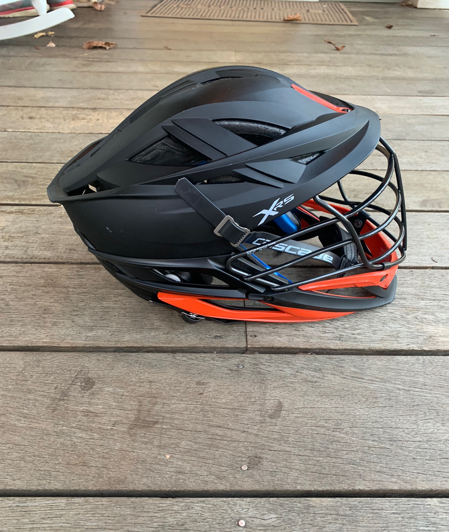 Cascade XRS Helmet - Matte Black With Orange Chin - ($350 Retail ...