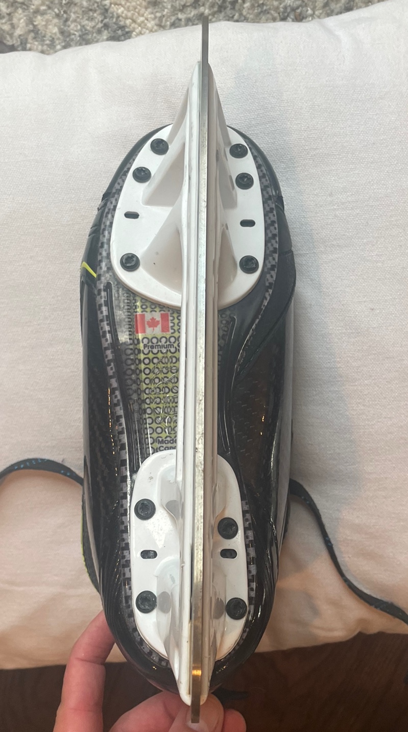 Used Graf Wide Width Size 7 Pro G Peak Speed Hockey Goalie Skates ...