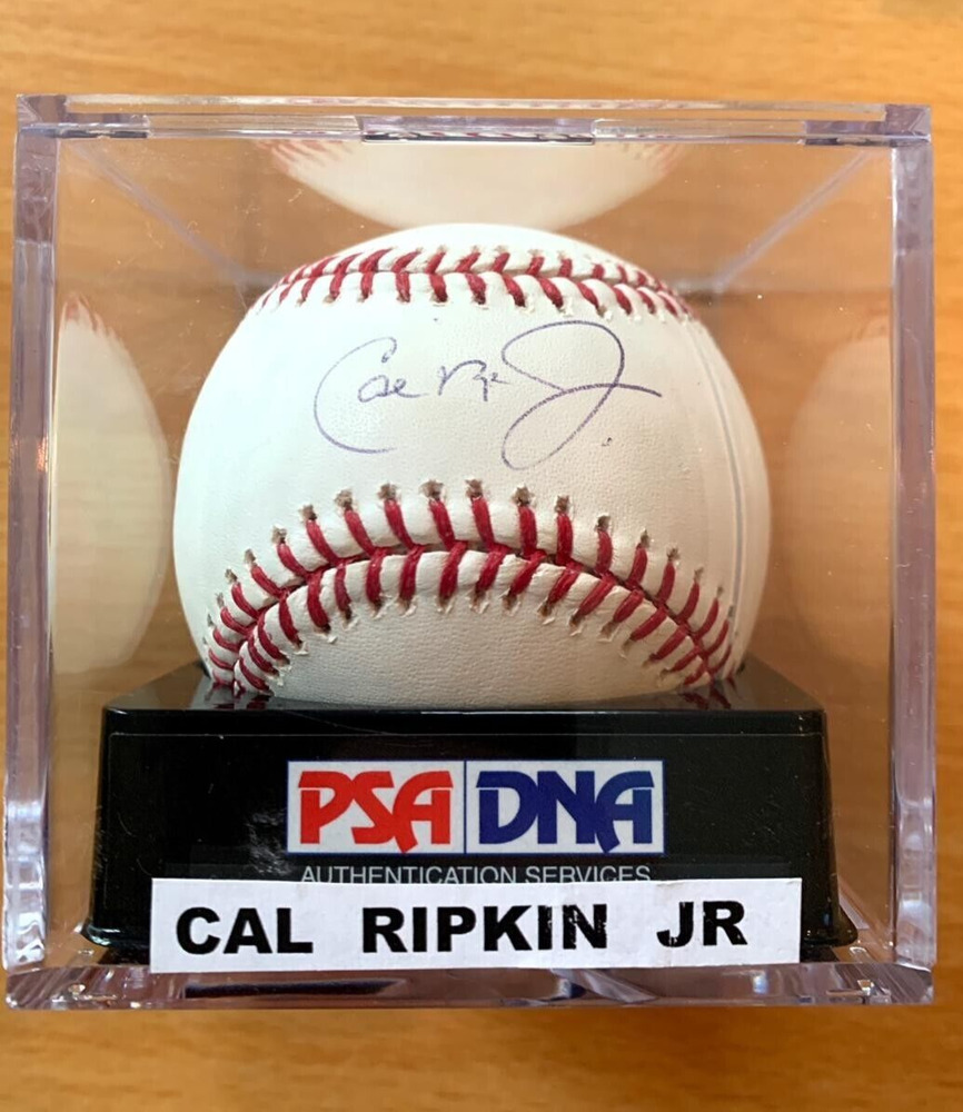 Cal Ripken Jr Signed Rawlings Official Major League Baseball - PSA ...