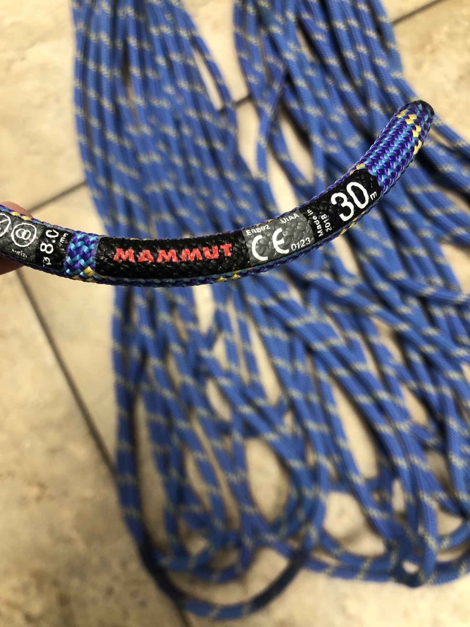 Rock climbing rope | SidelineSwap