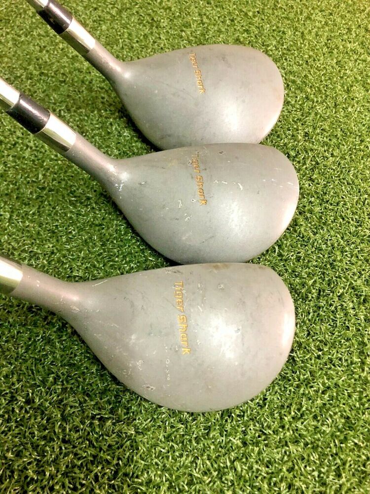 Tiger Shark II Power Chamber Wood Set D,3,5 Woods / Regular Steel ...