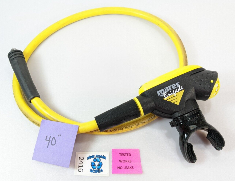 Mares Brigade Octo Second Stage Regulator Scuba Dive Octopus (MV, Dacor ...