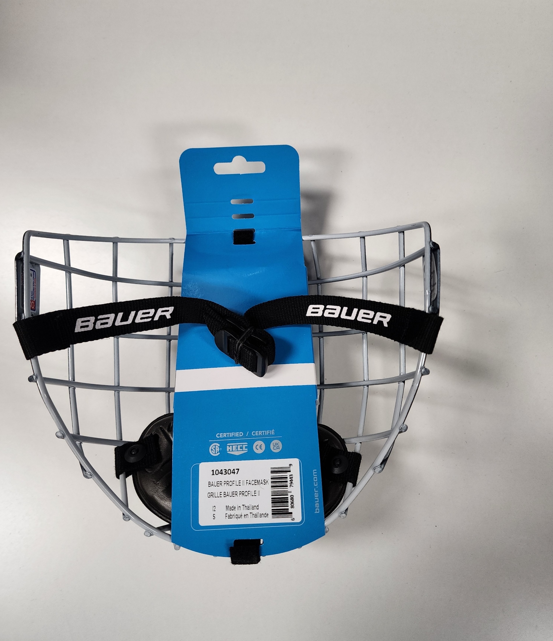 New Bauer Profile II 12 Oreo Small Cage Hockey | SidelineSwap