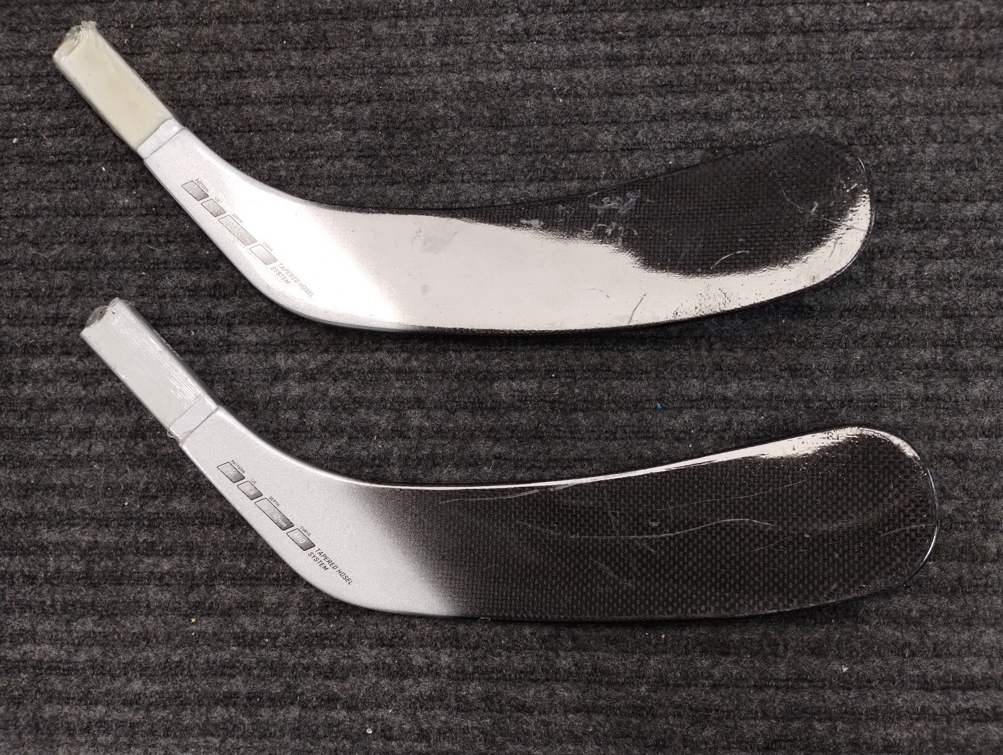 2 New Easton thin hosel Left Hand Elite Sakic curve Stick Blade ...