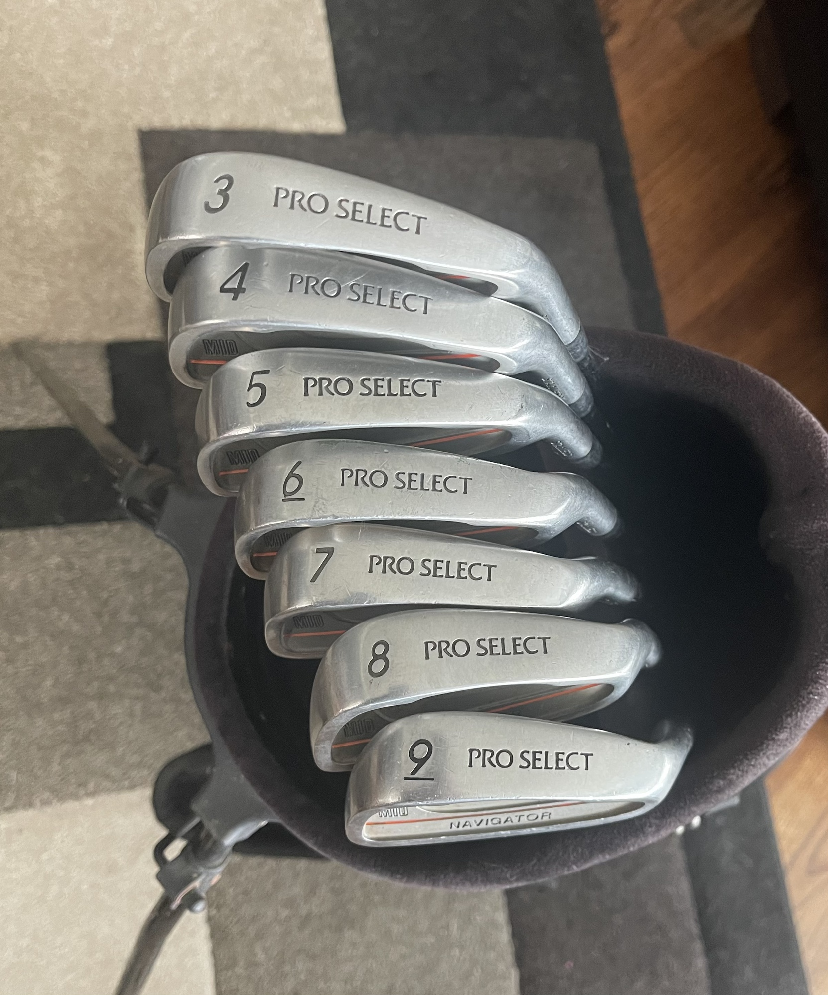 Pro Select Navigator Irons set 3-9 iron | SidelineSwap