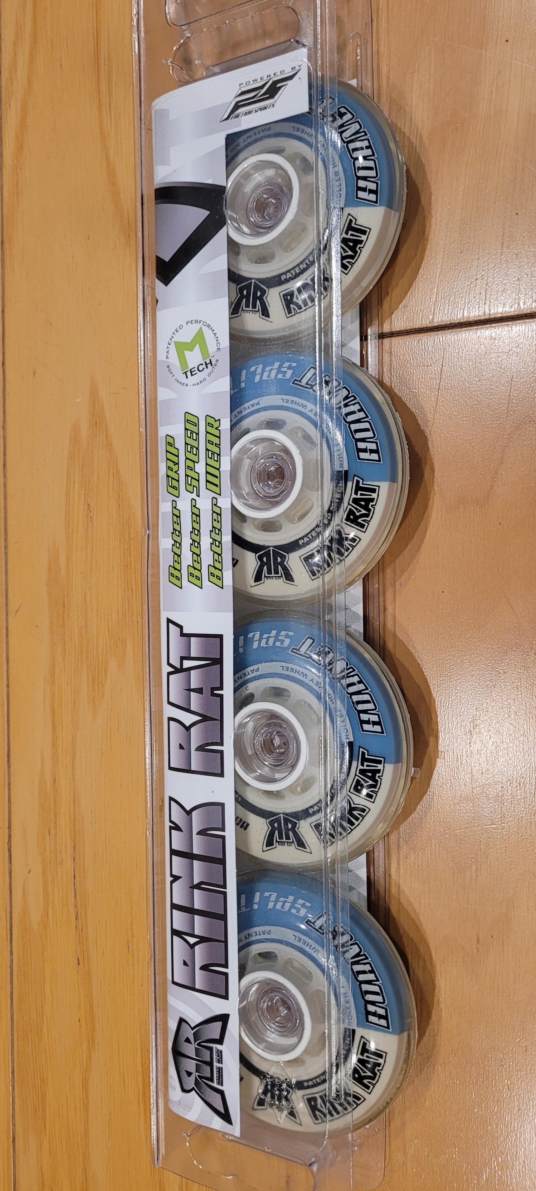 New MTech Rink Rat Hornet Split 80mm wheels - 4 pack | SidelineSwap