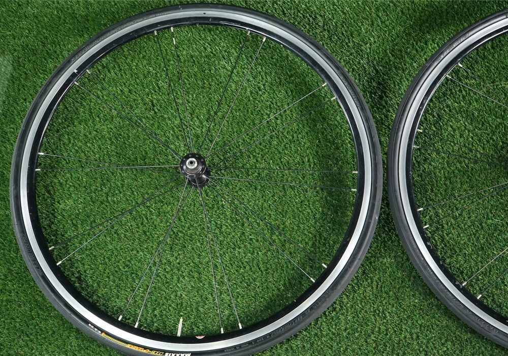 VINTAGE ROLF VECTOR WHEELSET 700C 20 24 HOLE, W/ CASSETTE + MAXIS 25C ...