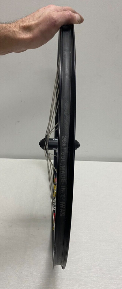 Sun Rims 0° XC 32-Spoke 26" Black Aluminum Front Wheel Shimano Deore ...