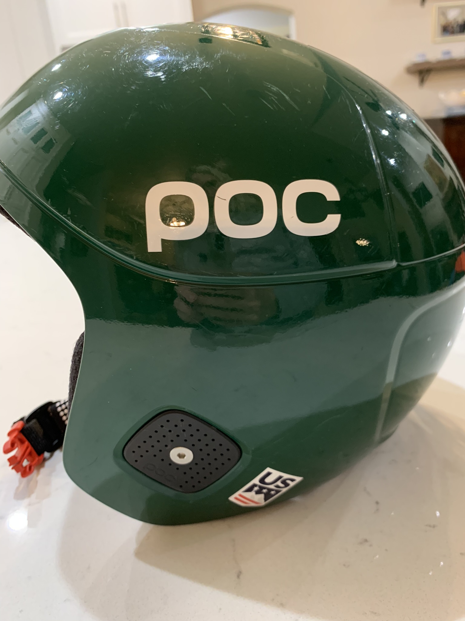 Used Small POC Skull Orbic X Spin Ski Race Helmet FIS Legal | SidelineSwap