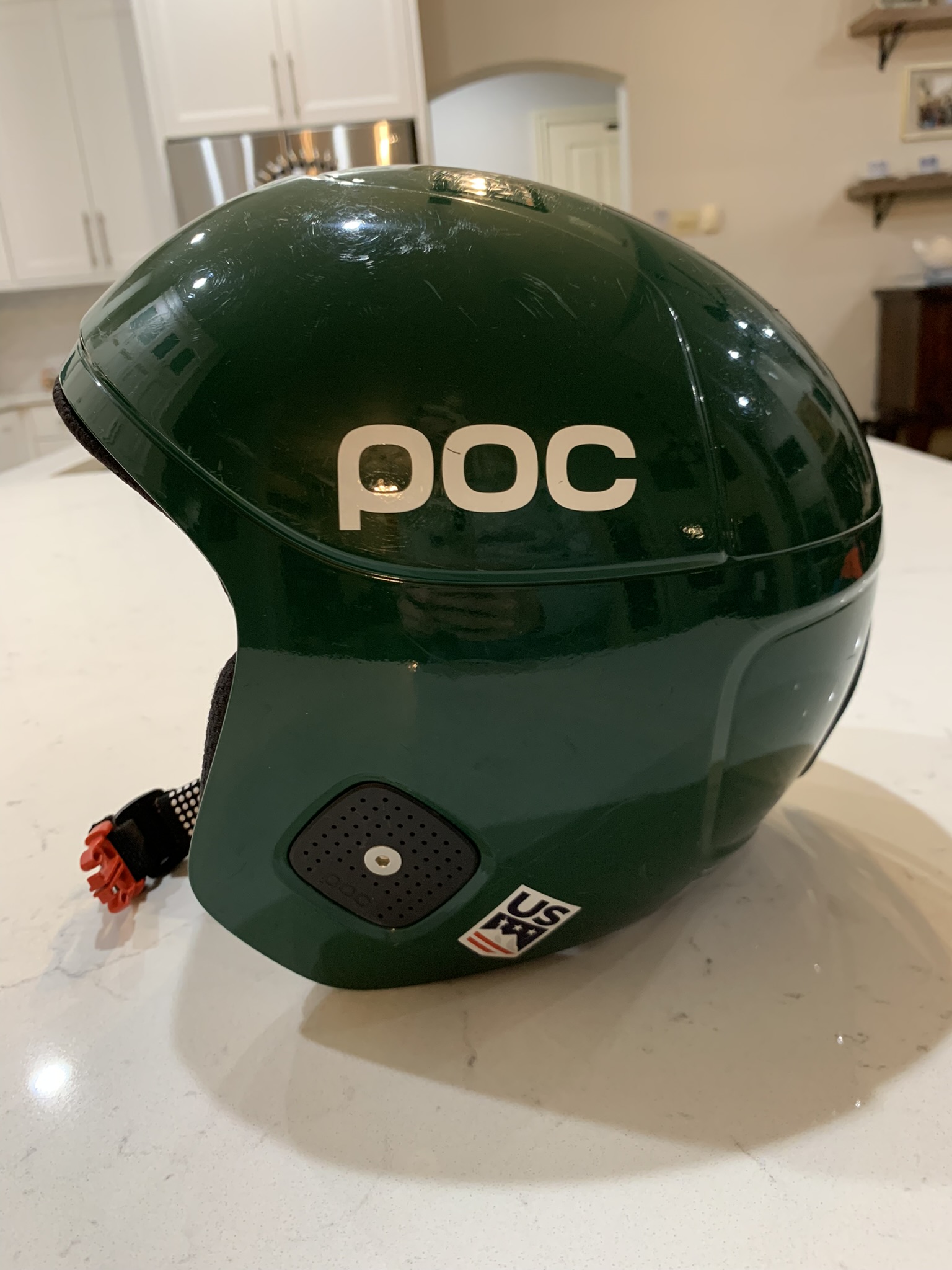 Used Small POC Skull Orbic X Spin Ski Race Helmet FIS Legal | SidelineSwap