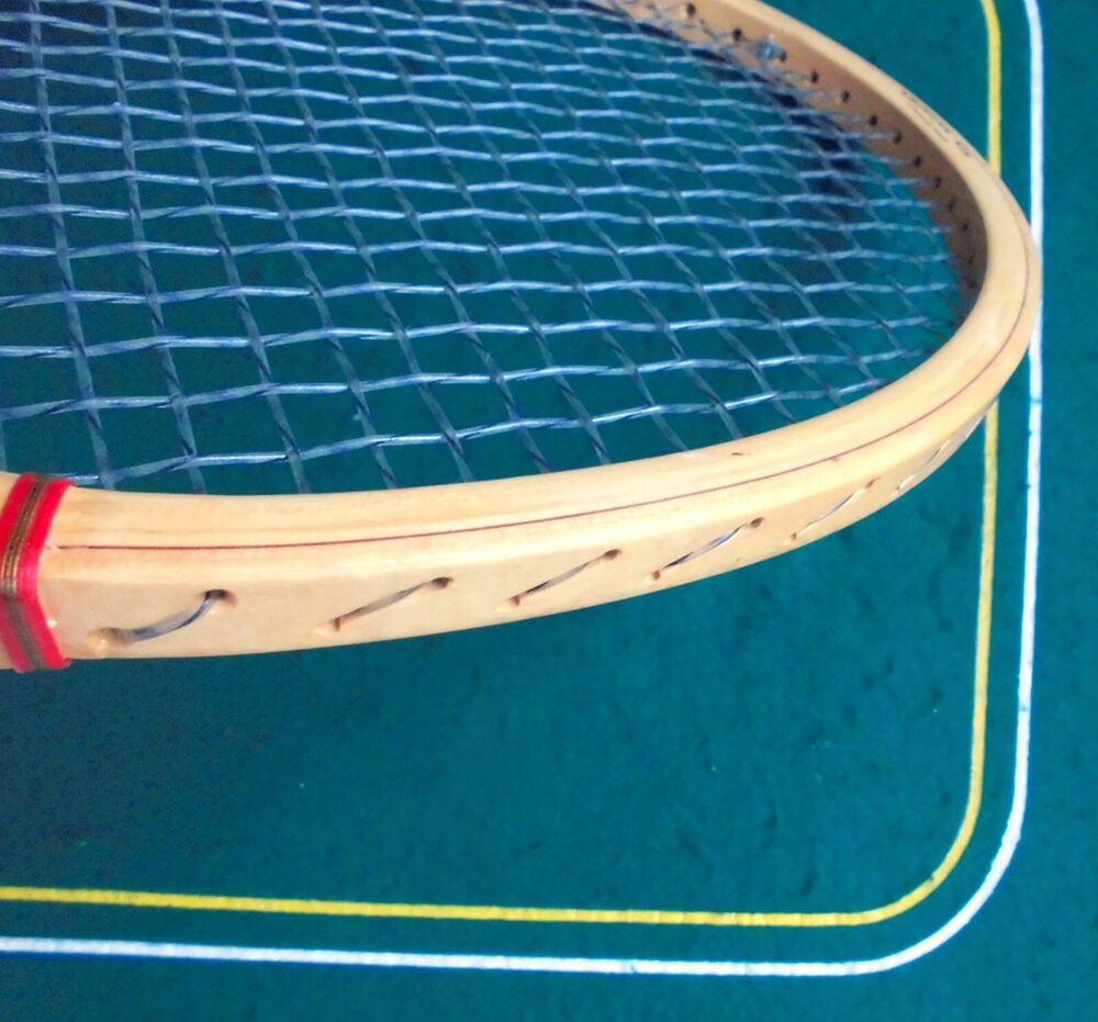 Vintage 1970s Bancroft Wood Racket Billie Jean King Personal 4 1/4 USA ...