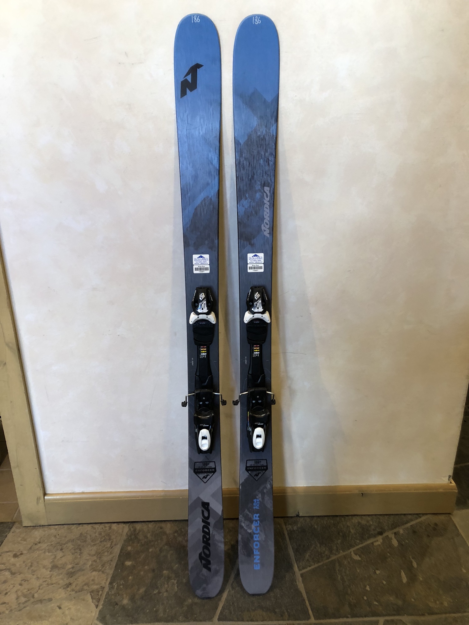 2020 Nordica Enforcer 104 Free Skis With Bindings 186cm 1103677 ...