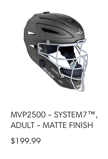 All Star Mvp 2500 System 7 Matte Finish Catcher's Mask | SidelineSwap