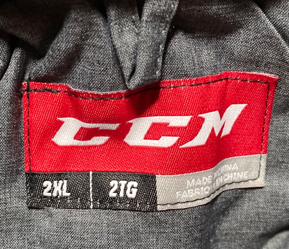 NEW CCM Team Winter Jacket, Dark Gray Heather, Sr. XXL | SidelineSwap